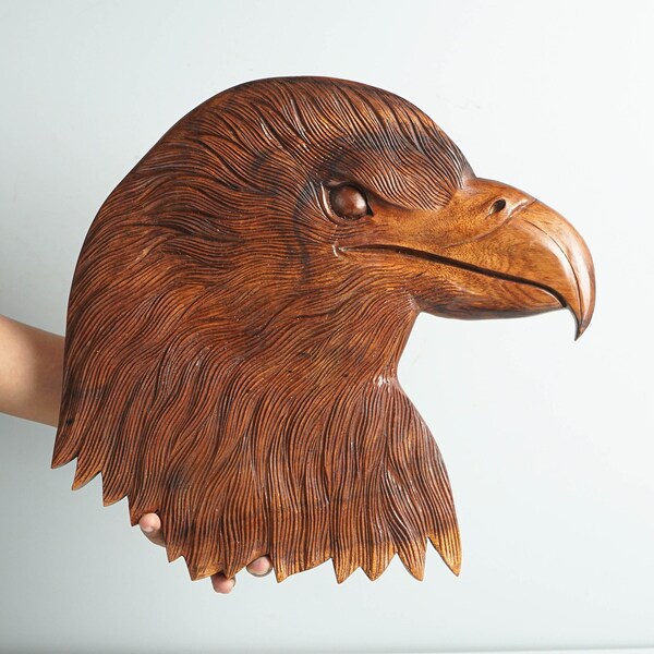 Eagle Wood Carving - Etsy