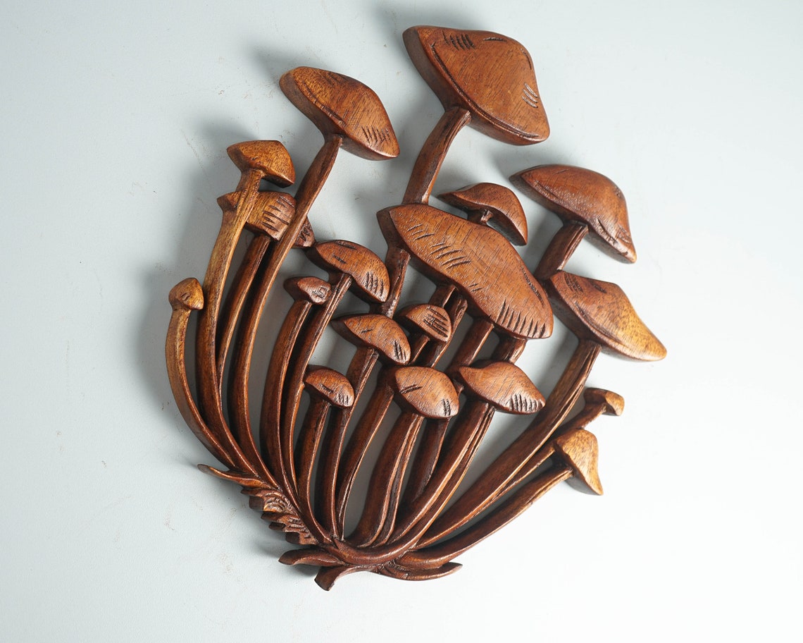 Alba Clamshell Mushroom Decor Cute Mushroom Wall Decor - Etsy