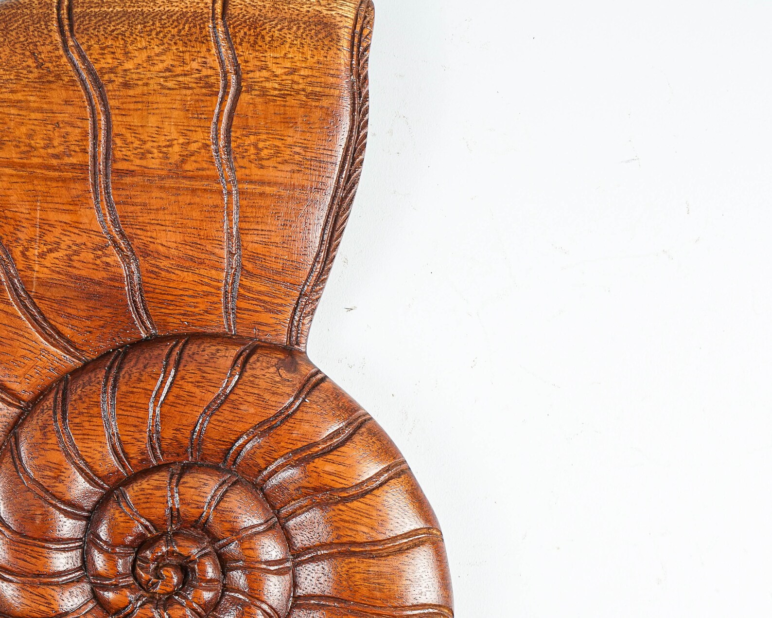 Seashell Wall Decor Wall Art Wood Carving Seashell | Etsy