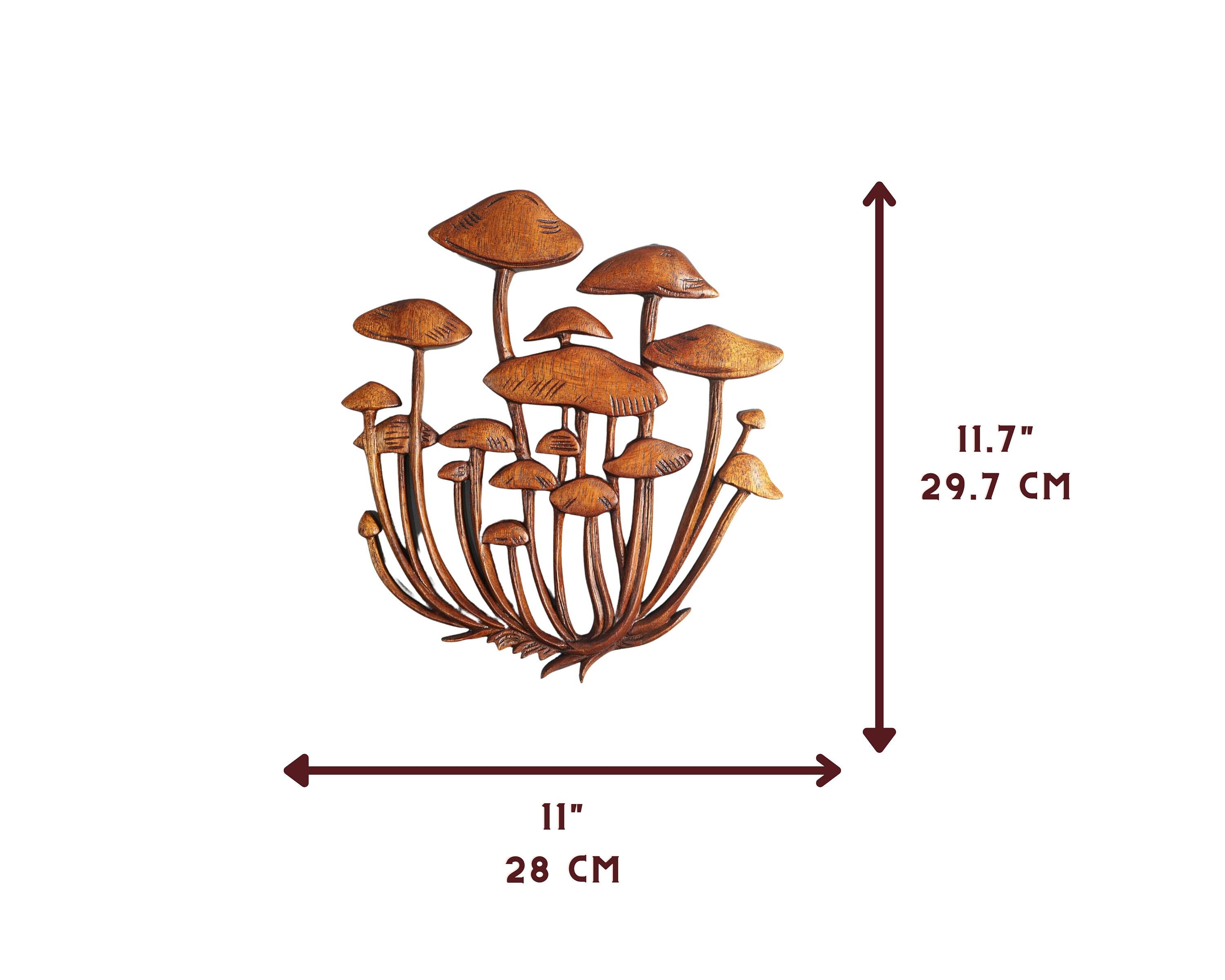 Alba Clamshell Mushroom Decor Cute Mushroom Wall Decor - Etsy