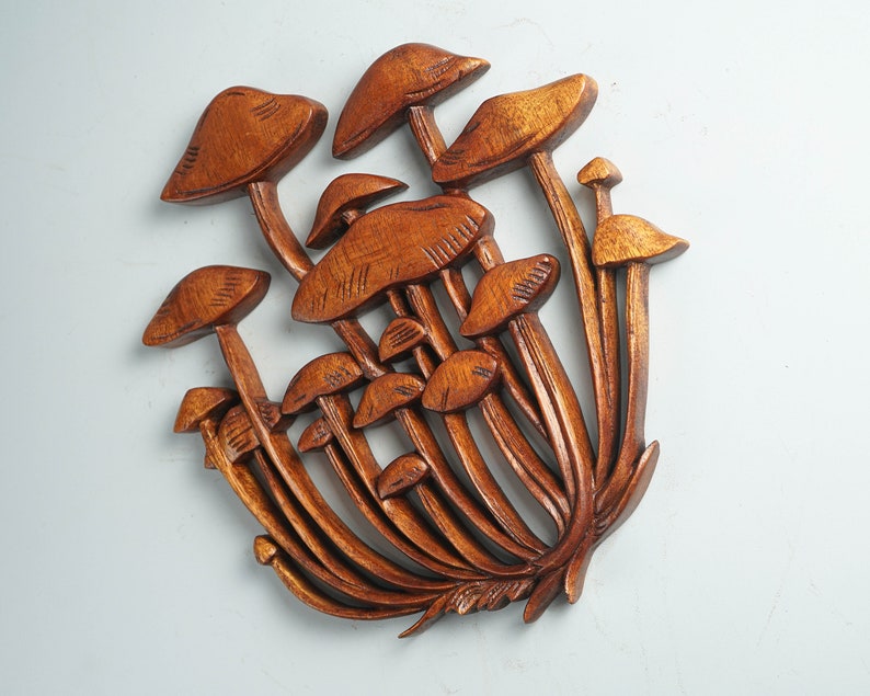 Alba Clamshell Mushroom Decor Cute Mushroom Wall Decor - Etsy