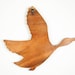 Flying Duck Wall Art, Wooden Bird Statue, Unique Sculpture, Decorative ...