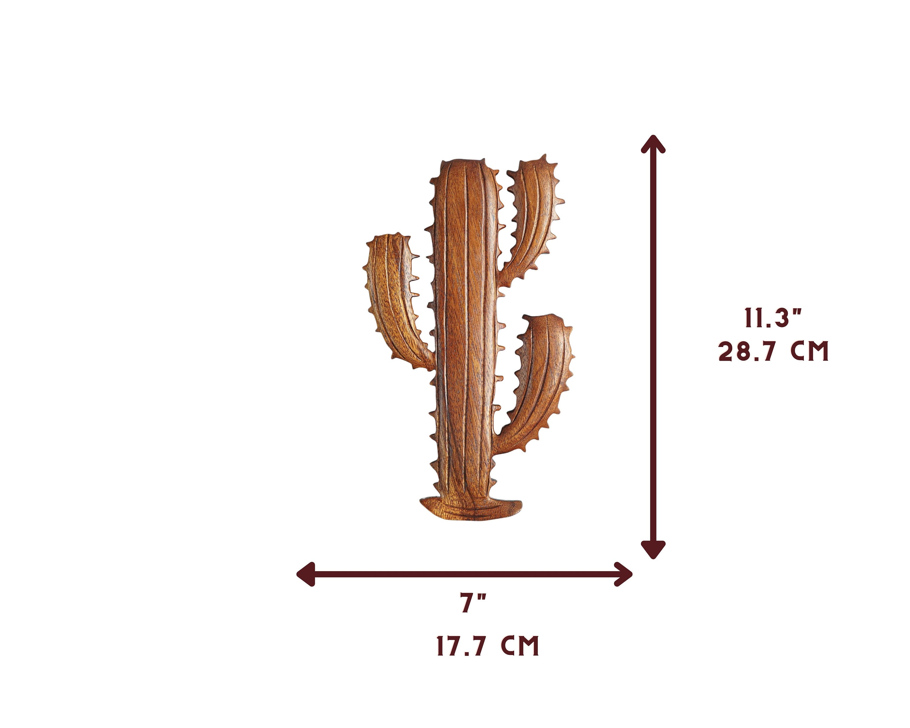 Cactus Wall Decor Wooden Cactus Cactus Hanging Office - Etsy