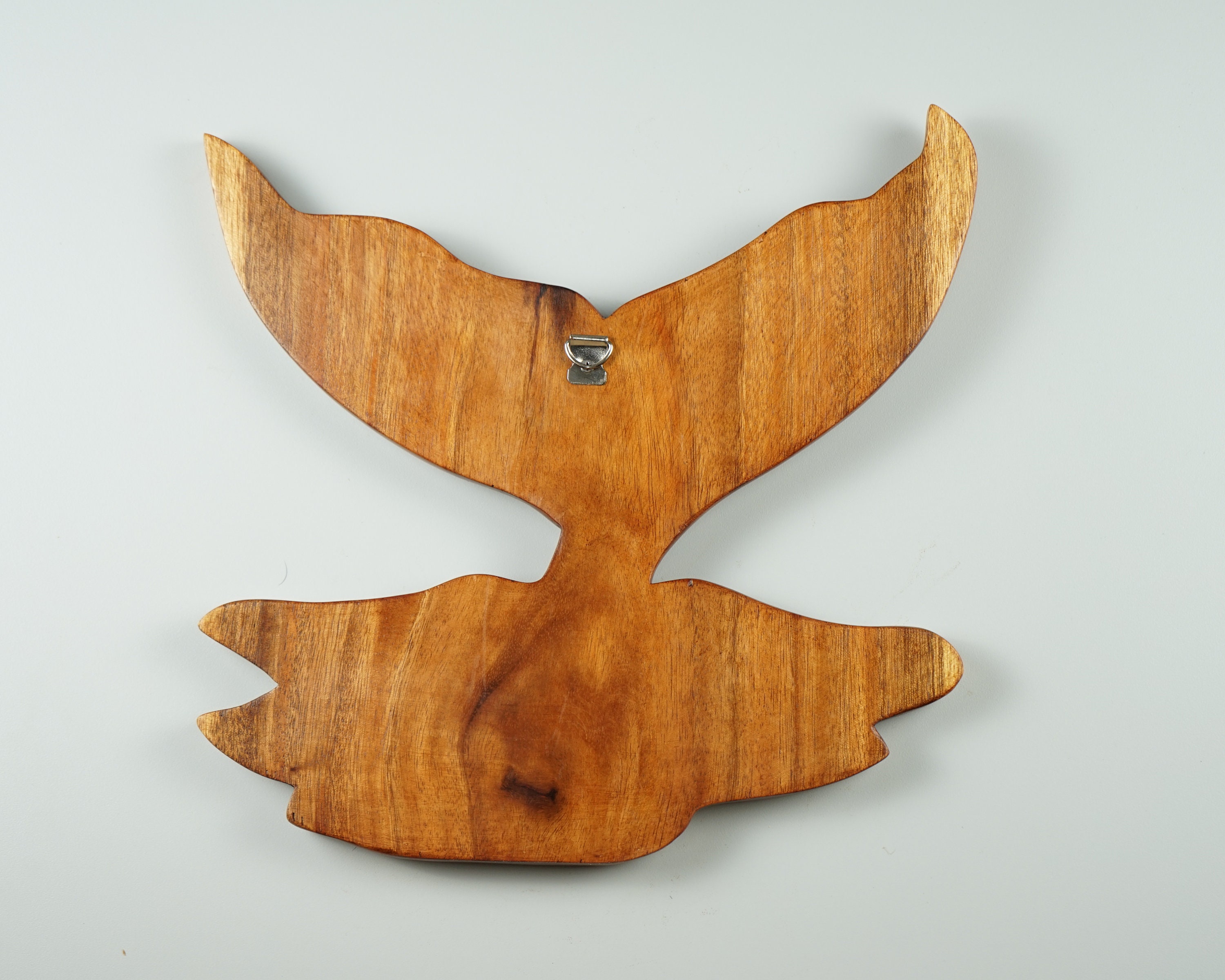 Whale Tail Wall Decor Wooden Tail Tail Art Nursery Decor - Etsy