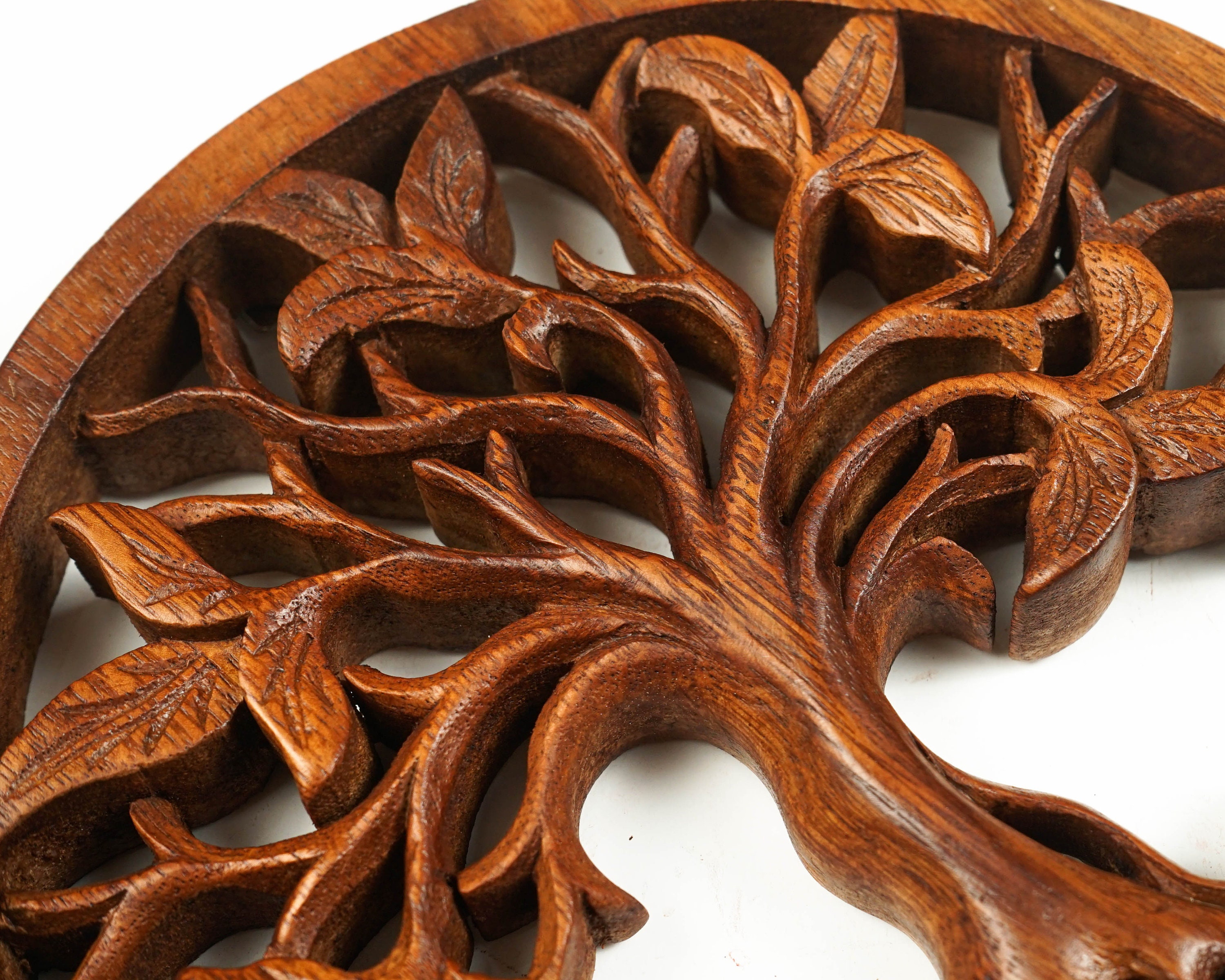 Tree of Medallion Wall Art, Tree of Decor, Rustic Decor, Nature, Wood ...