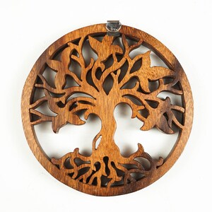Tree of Medallion Wall Art, Tree of Decor, Rustic Decor, Nature, Wood ...
