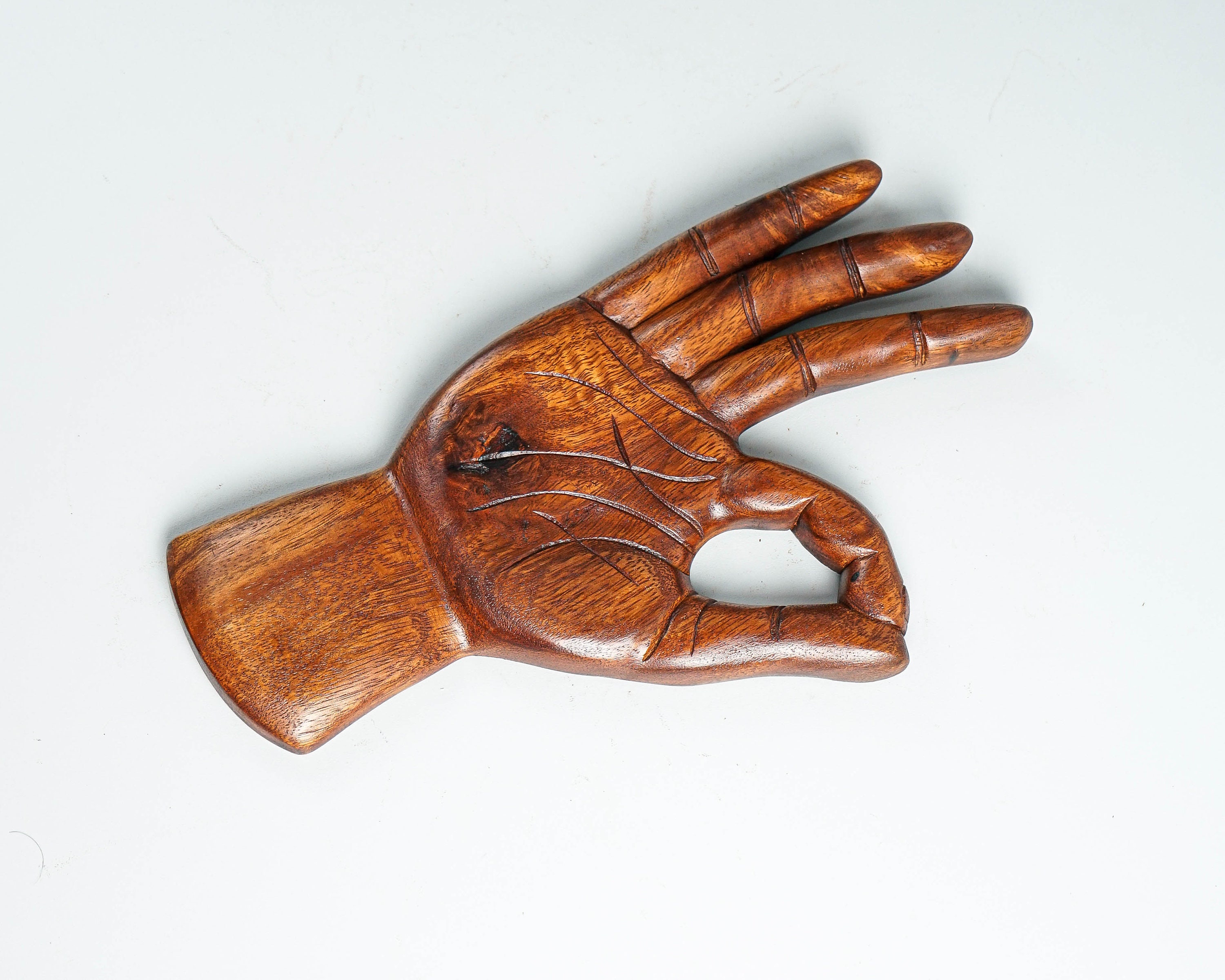 Okay Hand Sign Wall Decor Wood Carving Wall Art Wall - Etsy
