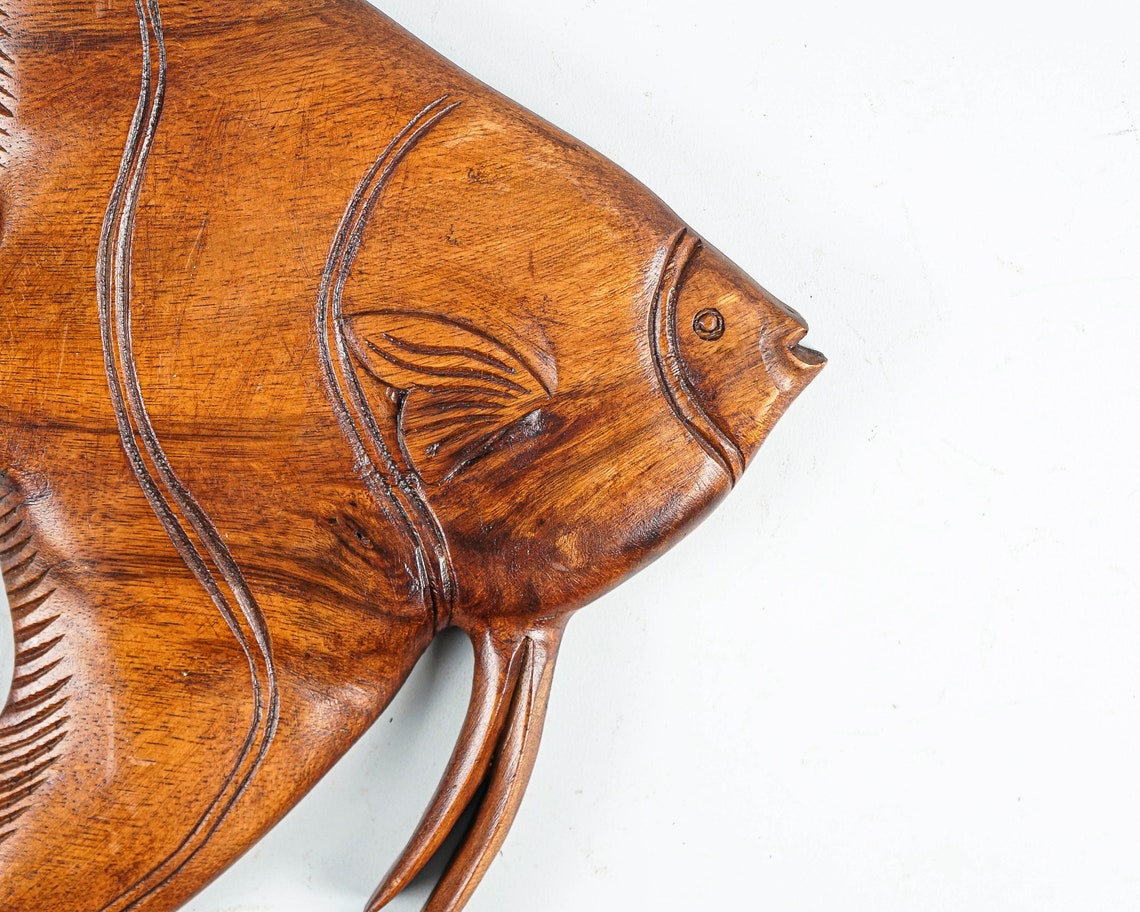 Fish Figurine Wall Art Sea Animal Statue Unique Figurine - Etsy