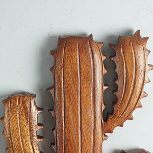 Cactus Wall Decor, Wooden Cactus, Cactus Hanging, Office Décor, Unique ...