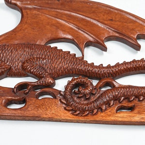 Flying Dragon Wall Statue, Hanging Dragon, Wing, Mystical Animal ...