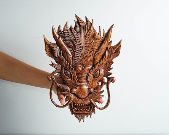 Chinese Dragon Head Art