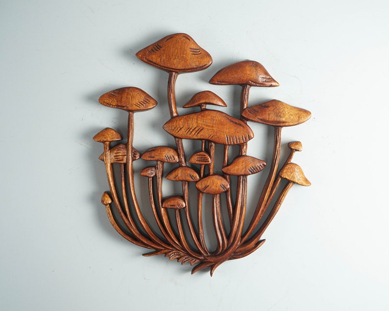 Alba Clamshell Mushroom Decor Cute Mushroom Wall Decor - Etsy