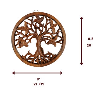Tree of Medallion Wall Art, Tree of Decor, Rustic Decor, Nature, Wood ...