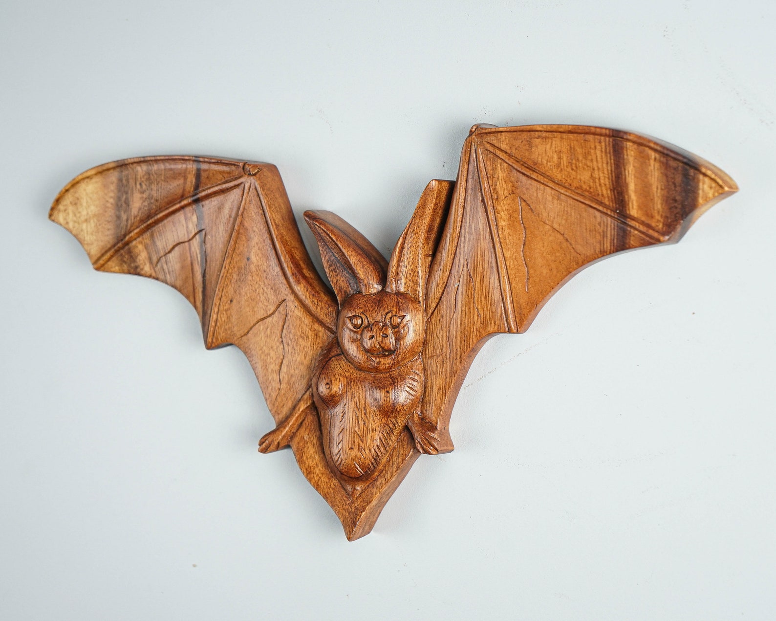 Flying Bat Hanging Statue Wall Decor Hanging Statue Unique - Etsy