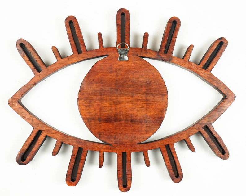 Eye Wall Decoration Wooden Decor Unique Statue Ornament - Etsy