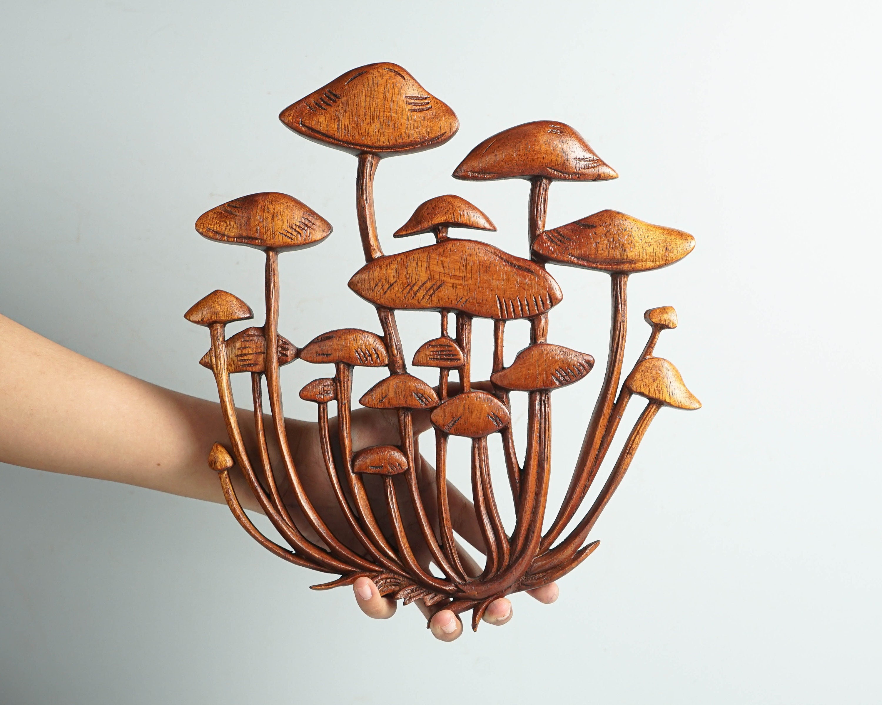 Alba Clamshell Mushroom Decor Cute Mushroom Wall Decor - Etsy