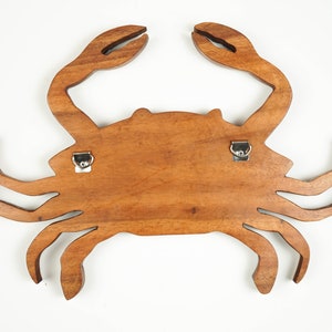 Crab Wall Decor, Wall Hangings Art, Wood Carving, Nautical, Beach Wall ...