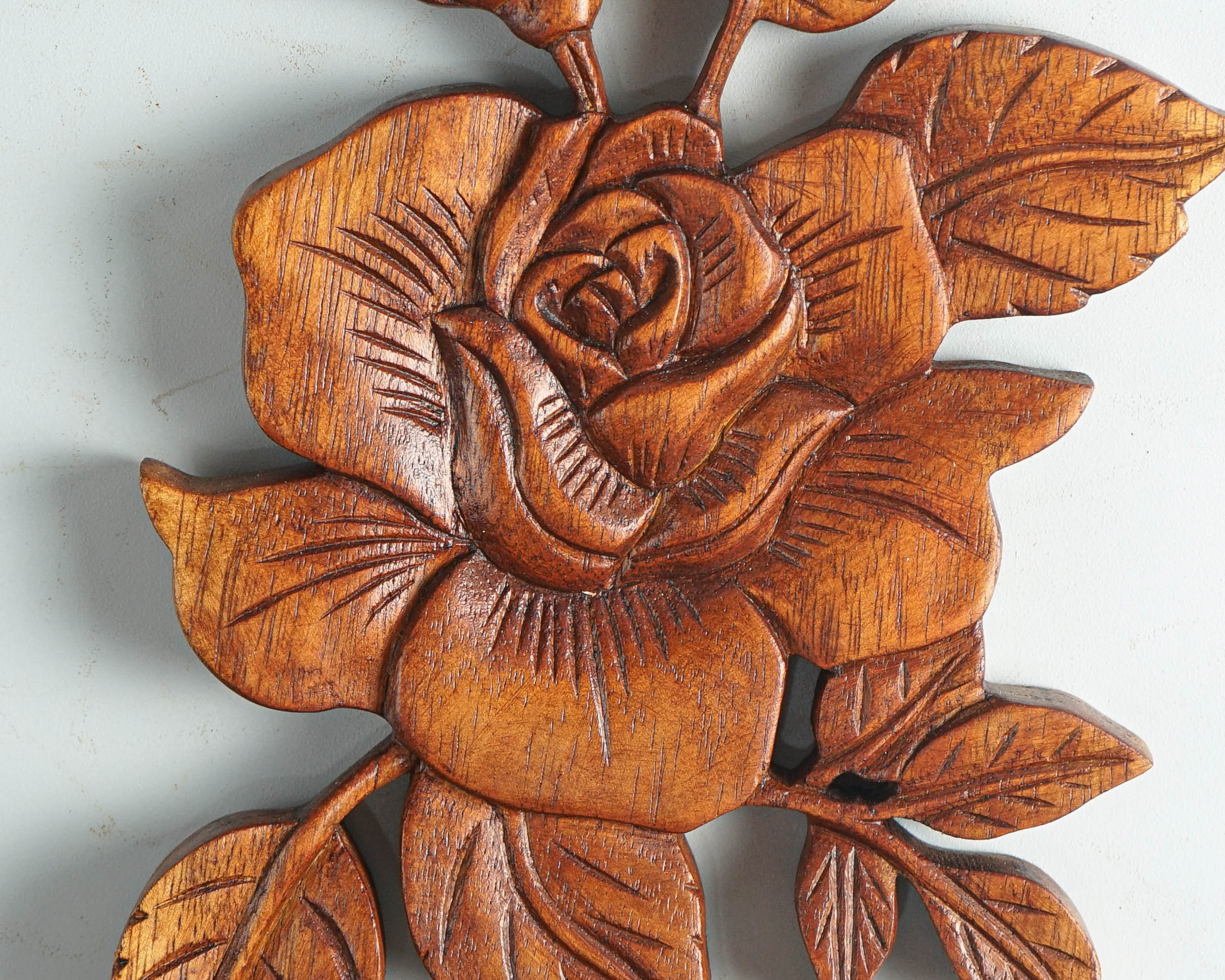 Wooden Rose Rose Wall Decor Wooden Flower Flower Decor - Etsy