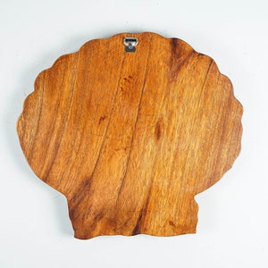 Seashell Wall Decor, Wall Art, Wood Carving, Seashell Sculpture ...