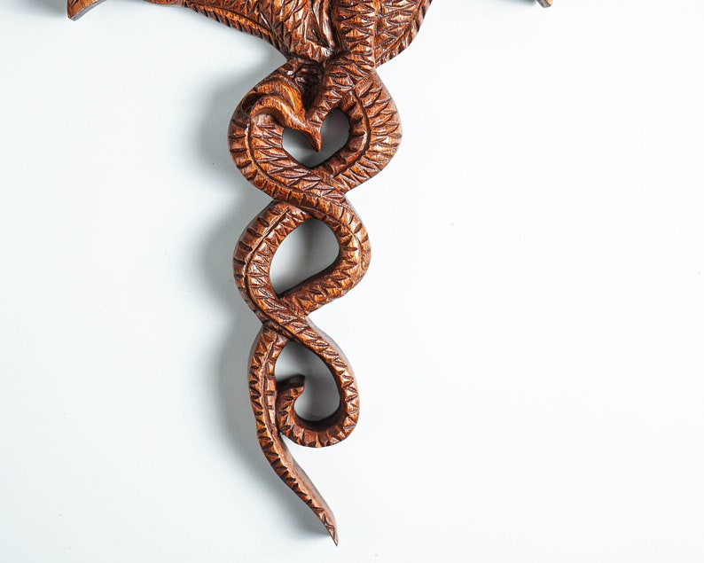 Hanging Couple Dragon Figurine, Dragon Wall Hangings, Romance, Mystical ...