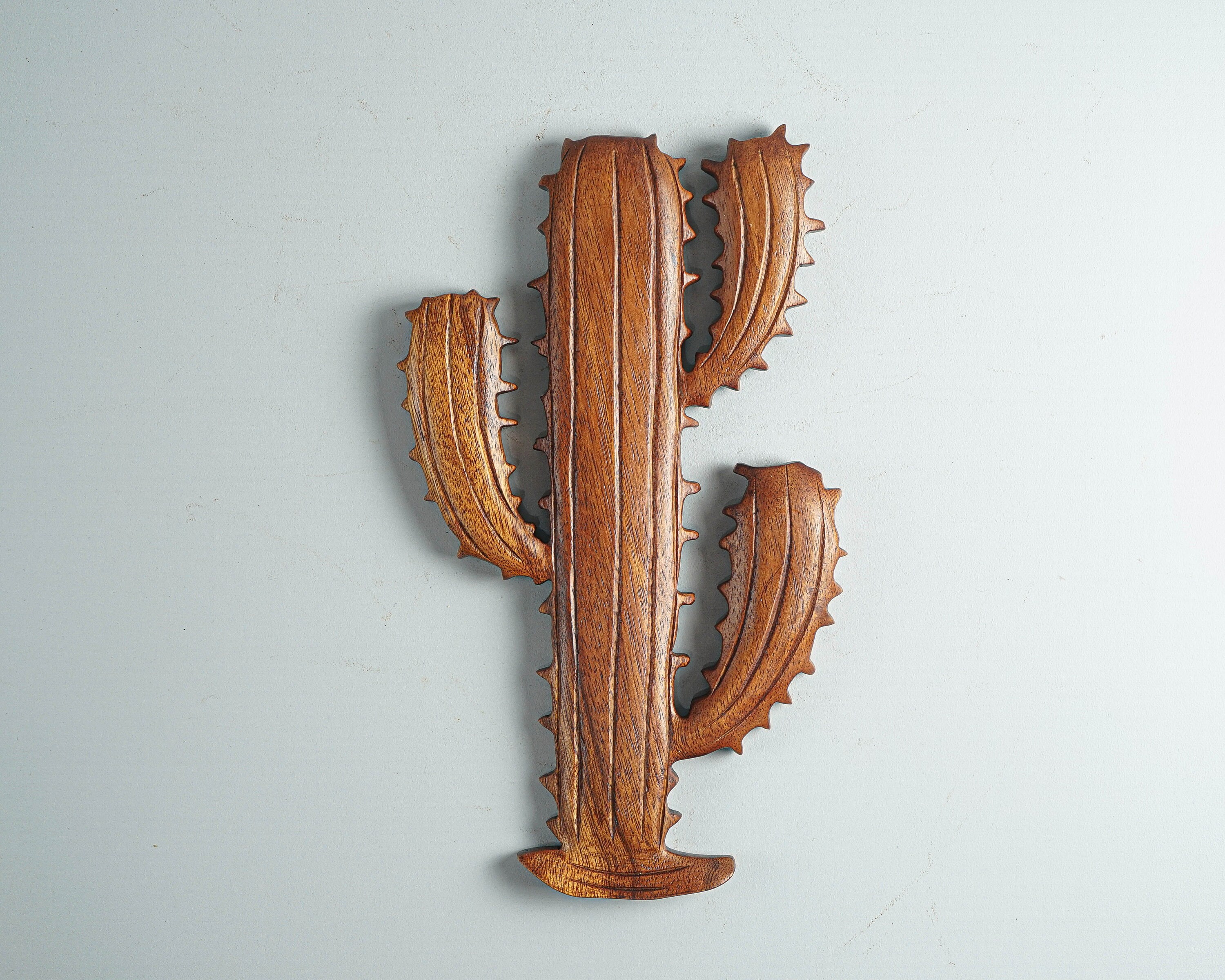 Cactus Wall Decor Wooden Cactus Cactus Hanging Office - Etsy