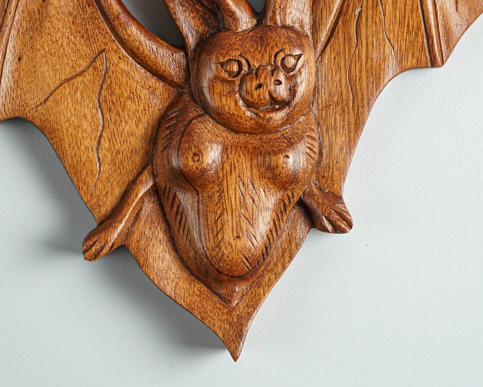 Flying Bat Hanging Statue Wall Decor Hanging Statue Unique - Etsy