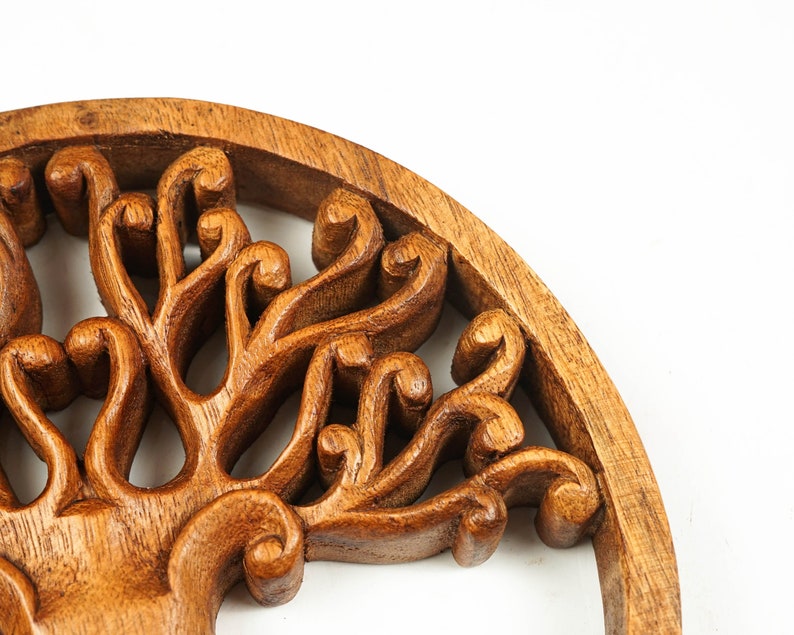 Tree of Life Wall Art Tree of Medallion Decor Rustic Decor - Etsy