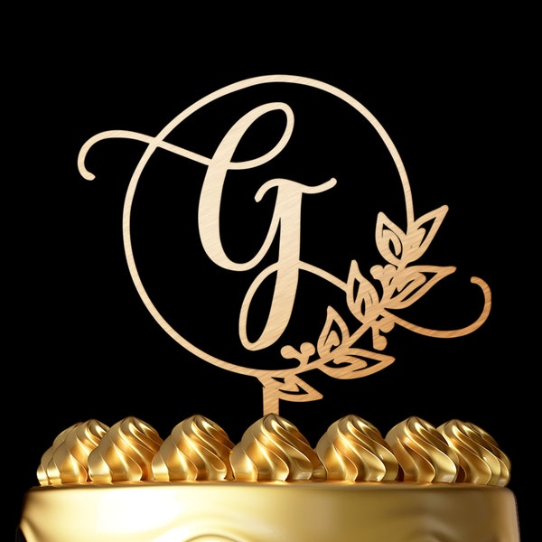 G Cake Topper - Etsy