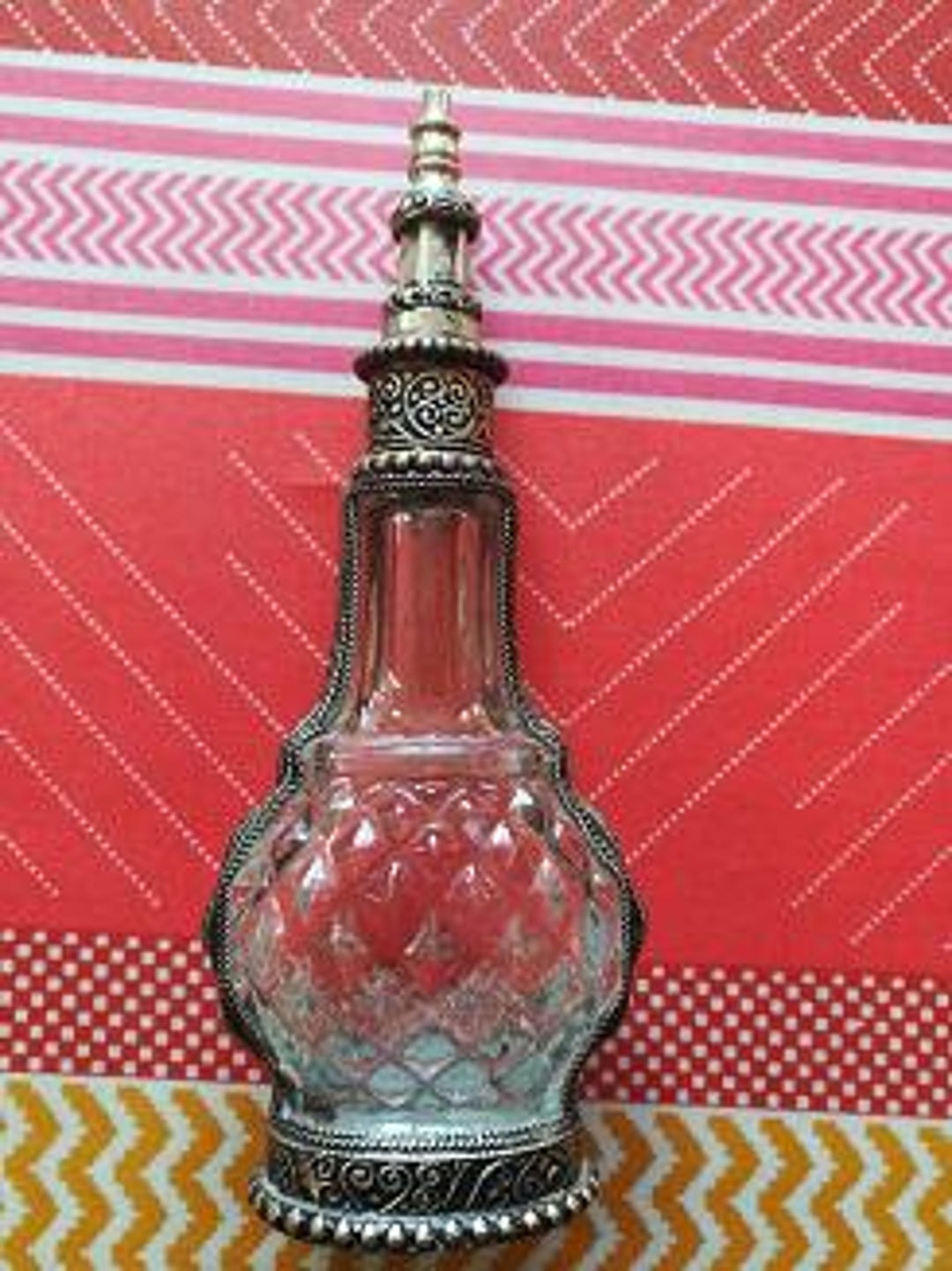 Vintage Moroccan Perfume Bottle - Etsy
