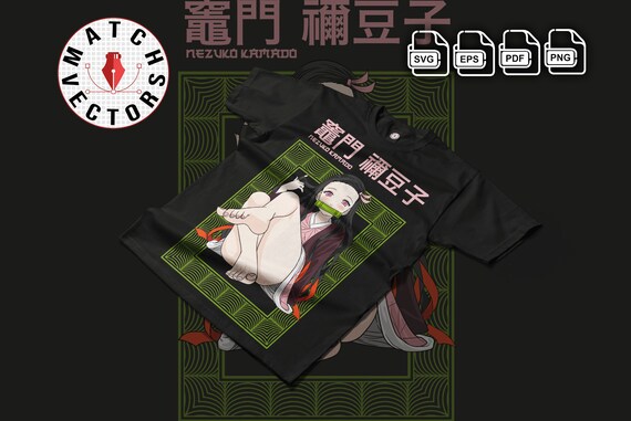 Nezuko Legs Vector Art | Etsy