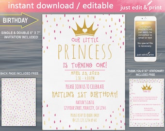 Royal Queen Birthday Invitation - Etsy