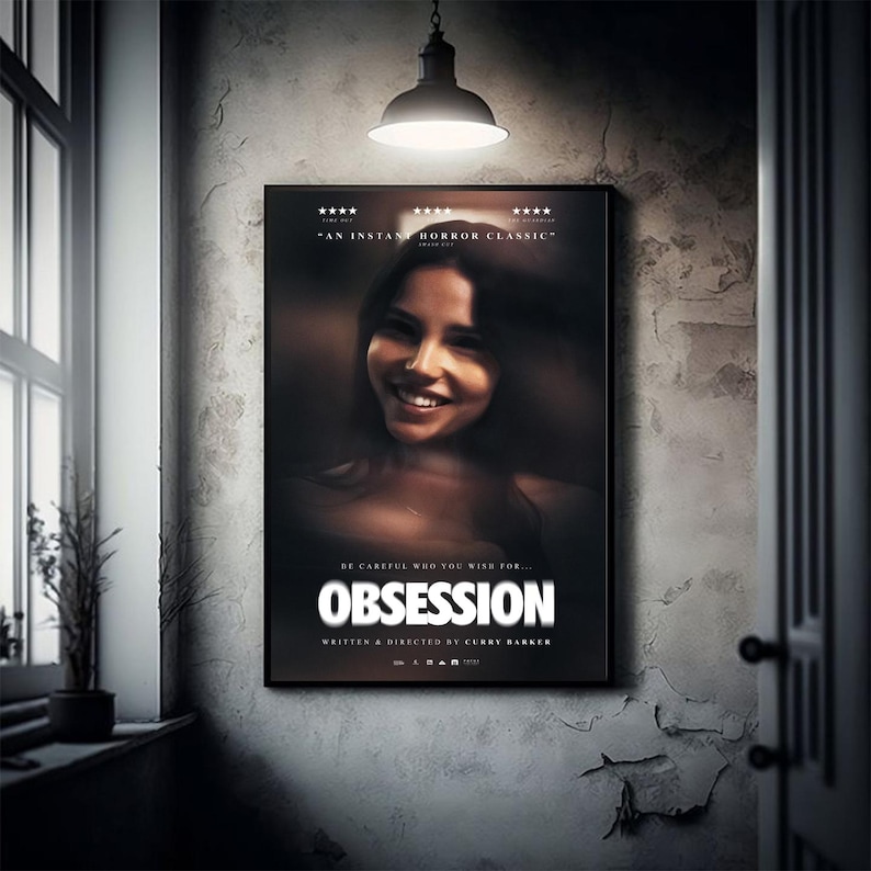 Obsession 2026 Movie Poster,vintage Aesthetic,living Room Wall Art,man ...