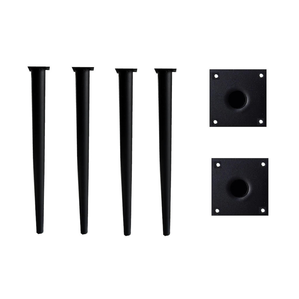 Set of 4, Metal Table Leg, Steel Leg,home Decor, Office Decor,metal ...