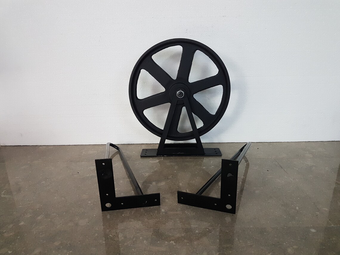 Set of 3, Table Casters, Rustic Table Casters, Retro Caster Wheels ...