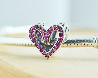 Pandora Ruby Charm - Etsy