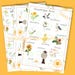 Sunflower Growth Line Chart Printable | Kids’ Plant Growth Tracker ...