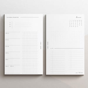 Franklin Covey Compact - 2025 Weekly Planner Inserts - Printable PDF ...