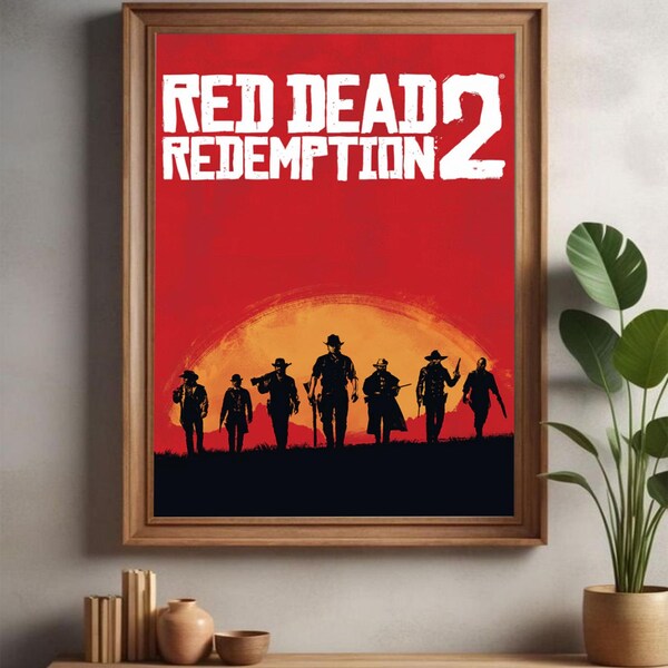 Red Dead Redemption 2 Poster - Etsy