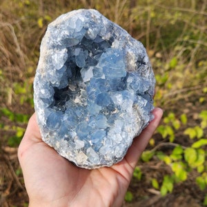 Large Celestite Geode From Madagascar! - Celestite Geode - Raw ...