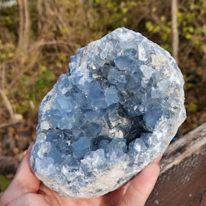 Large Celestite Geode From Madagascar! - Celestite Geode - Raw ...