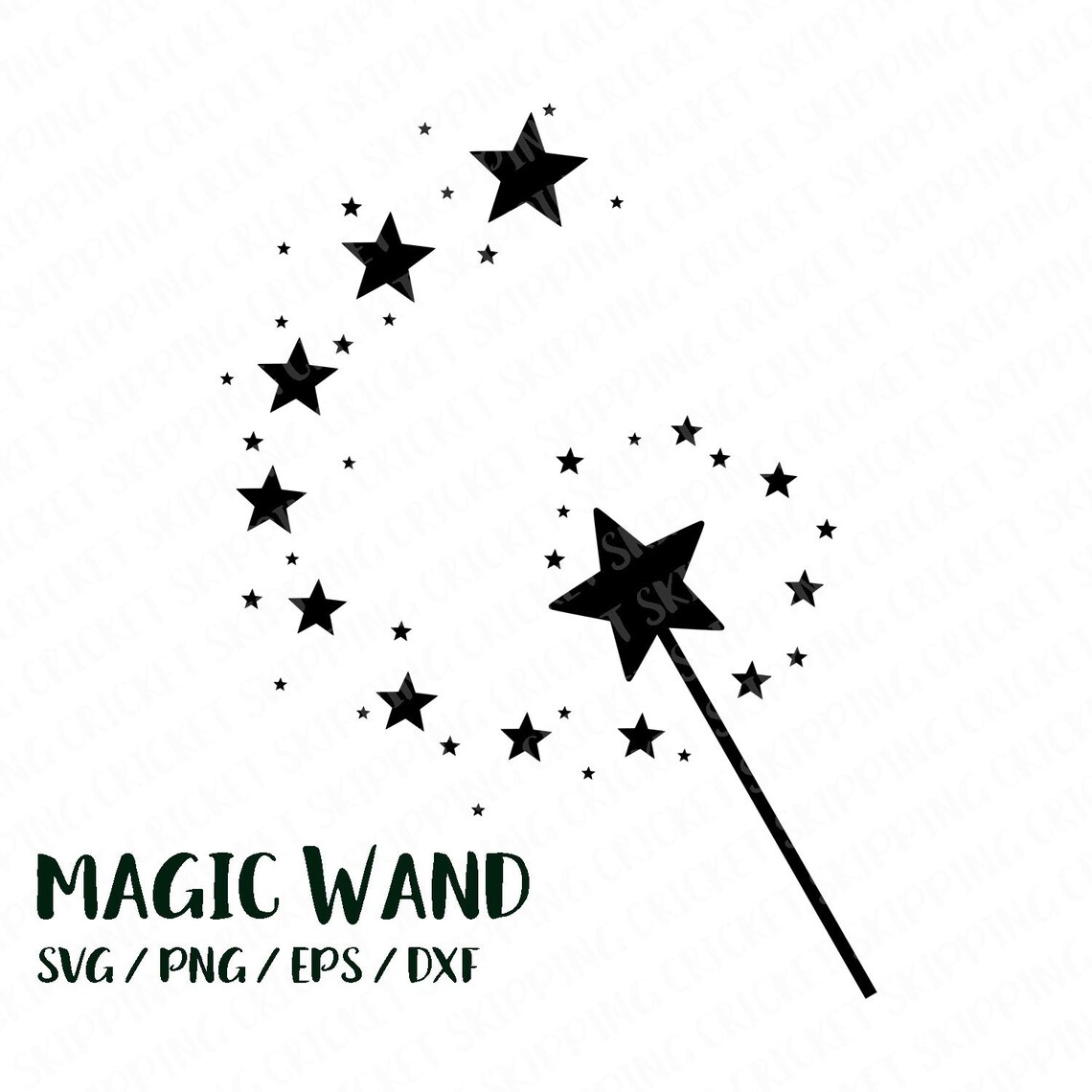 Magic Wand Svg, Magic, Wand, Cut File, Png, Decal, Cameo, Cricut ...