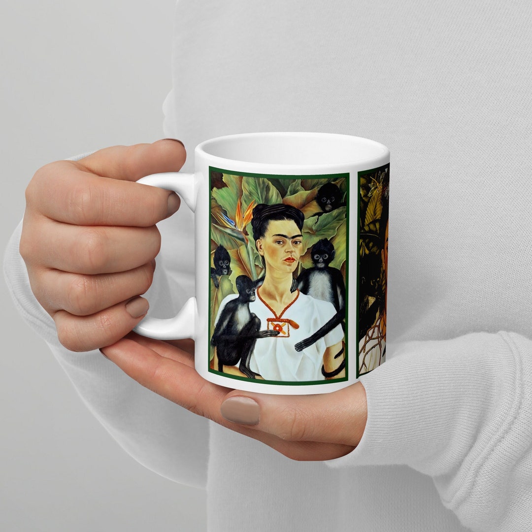 Frida Kahlo Mug Frida Kahlo Art Mexican Art Gift for Her/him Mug/cup ...
