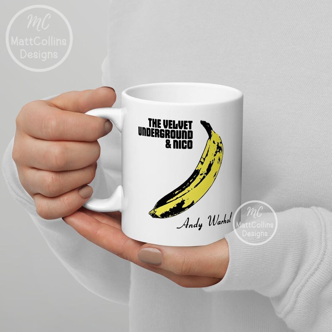 Andy Warhol Coffee Mug Velvet Underground Mug/ Print Rock Music Mug ...