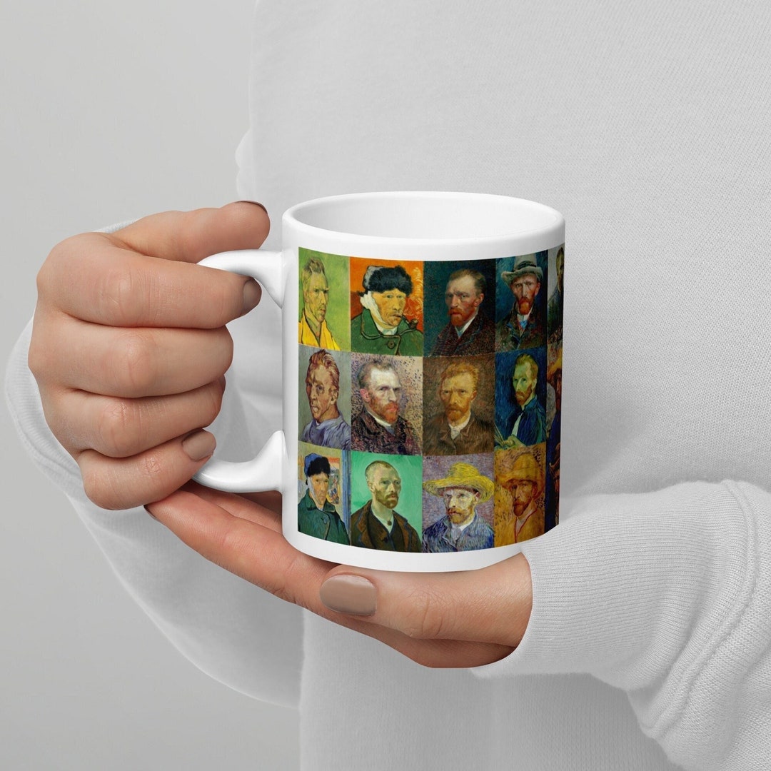 Vincent Van Gogh Mug 30 Self-portraits Impressionism Art Coffee Art Mug ...