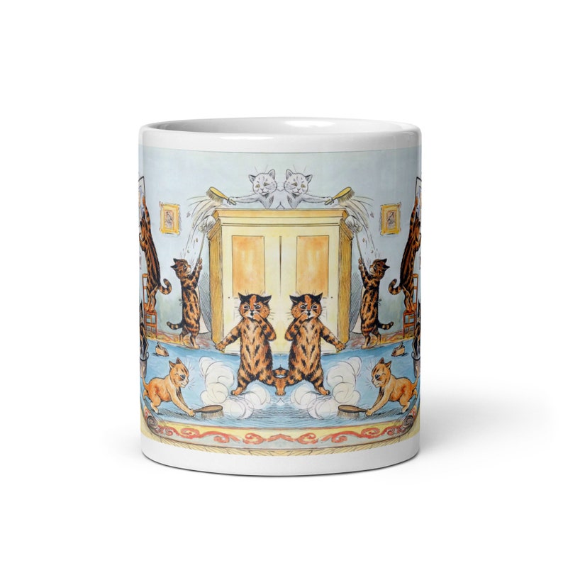 Louis Wain Mug Cat Mug Artist Mug Cat Lover Funny Mug/cup Coffee/tea ...