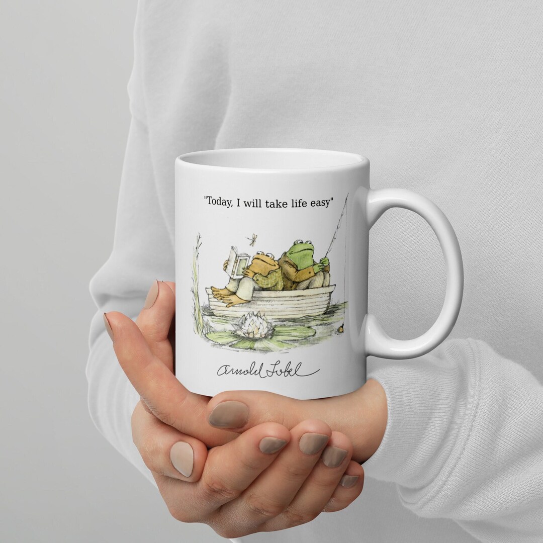 Frog Mug Toad Mug Frog and Toad Best Friends Frog Gift for Friends Mug ...