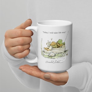 Frog Mug Toad Mug Frog and Toad Best Friends Frog Gift for Friends Mug ...