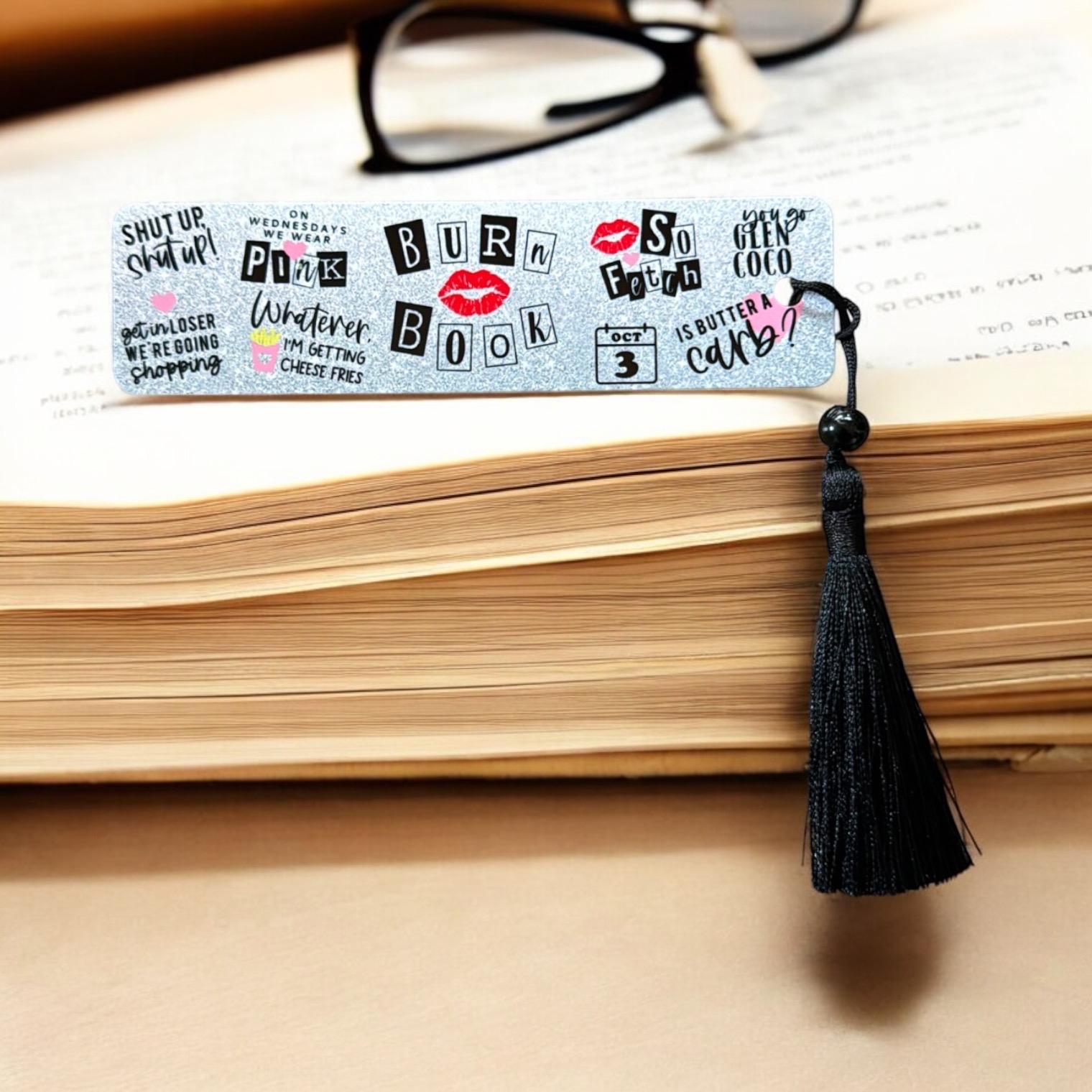 Burn Book Bookmark/mean Girls - Etsy