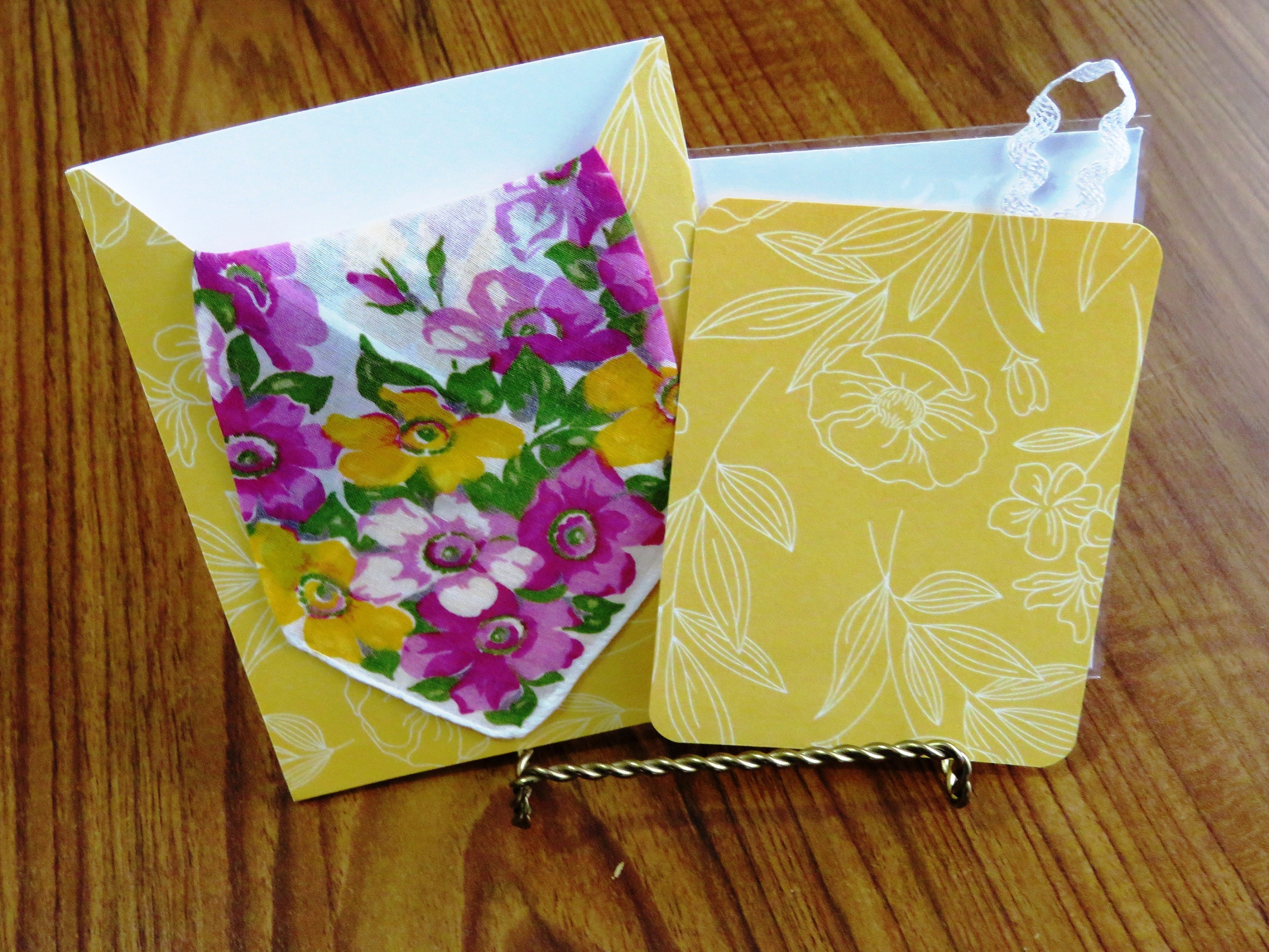 Vintage Hanky Card - Etsy