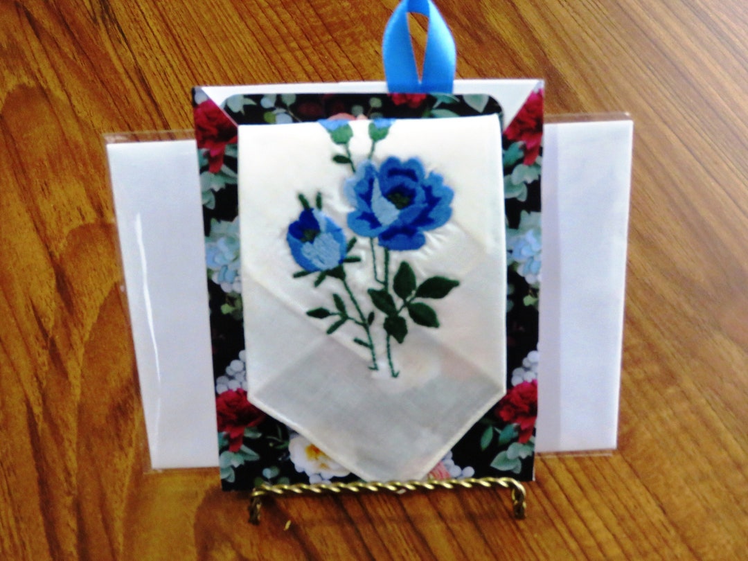 Vintage Hanky Card - Etsy